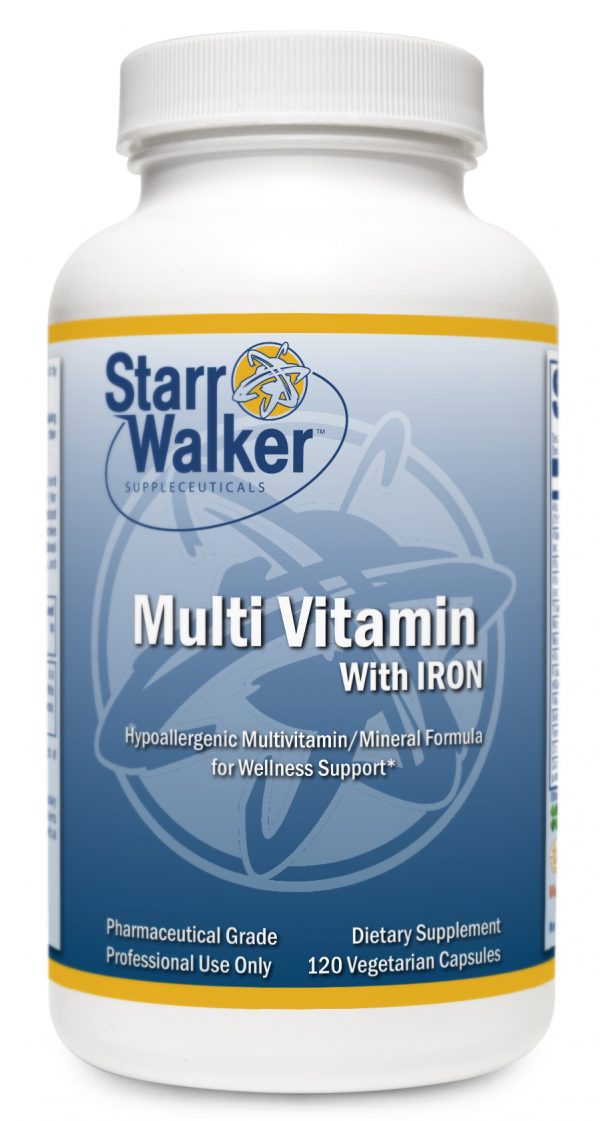 Multi Vitamin with IRON 120 veg caps | Starr Walker